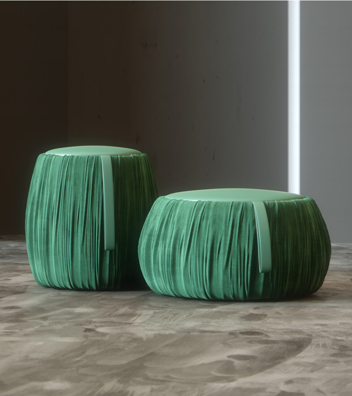 Draper Pouf: Contemporary Style and Comfort - Jetclass