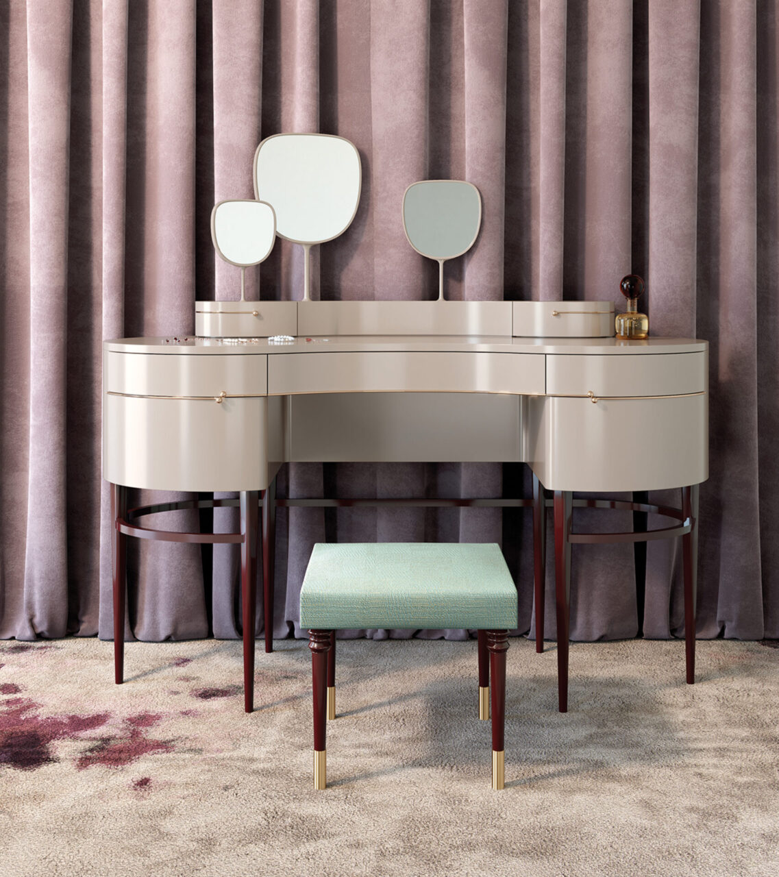 Beatrice Dressing Table: Chic Vanity - Jetclass