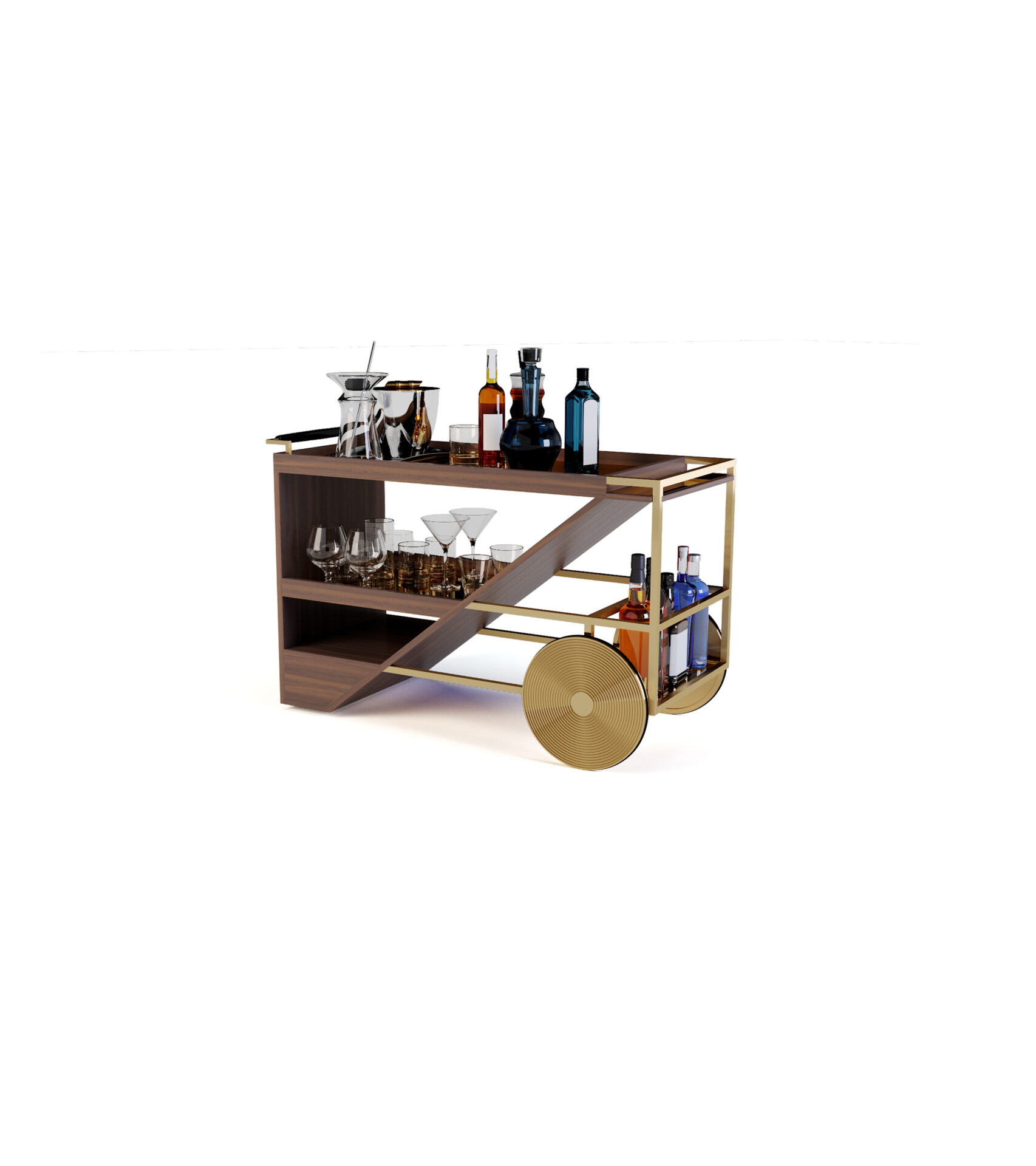 Enzo Tea Trolley - Jetclass