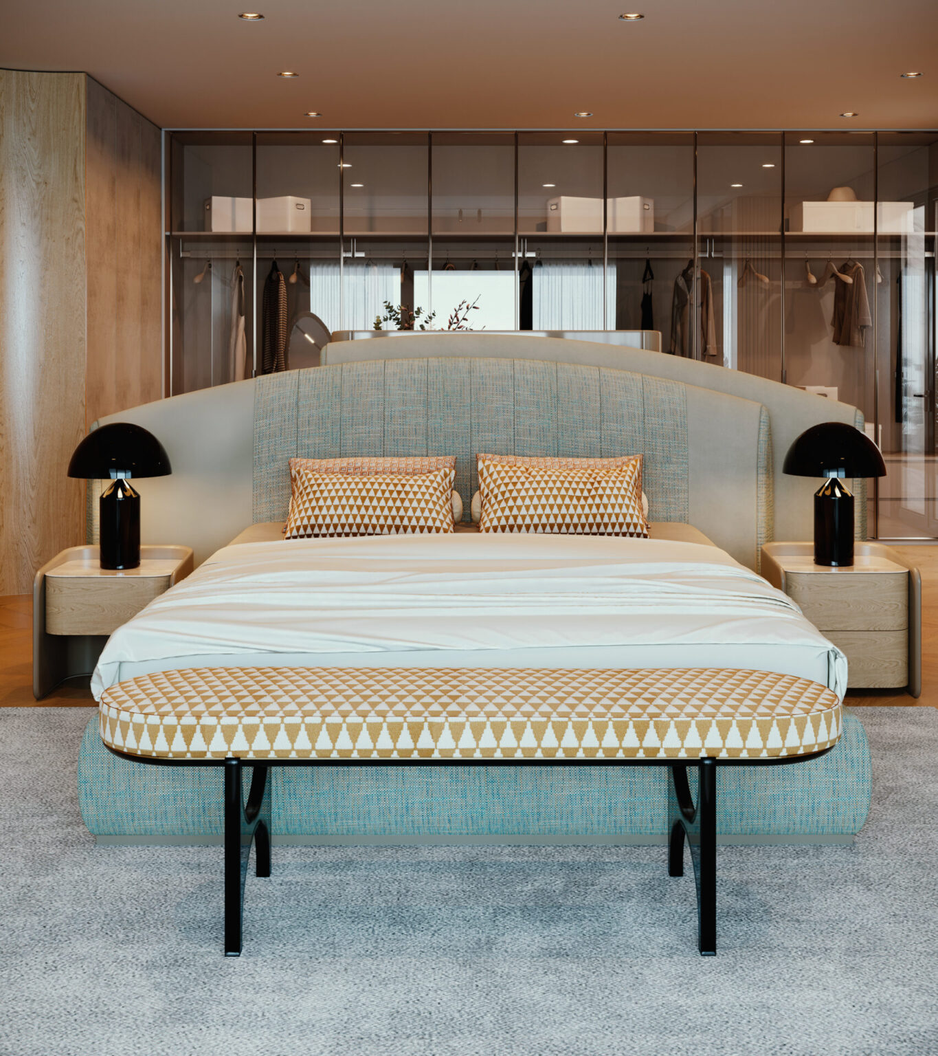 Hive Bedside Table - Jetclass