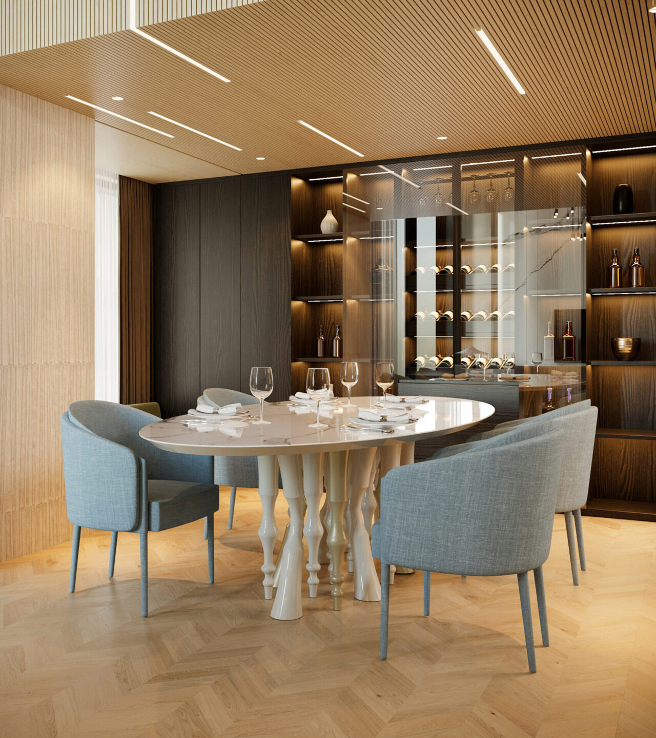 Zoe Dining Table: Dining Spaces - Jetclass