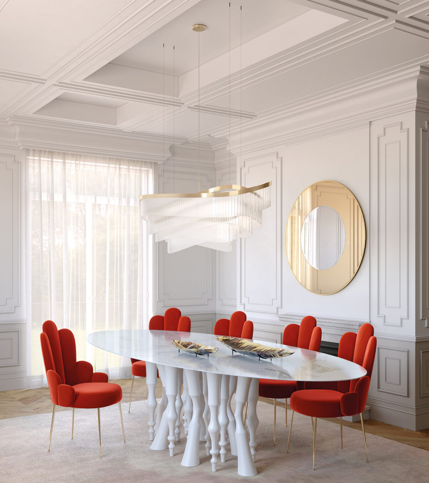 Zoe Dining Table: Dining Spaces - Jetclass