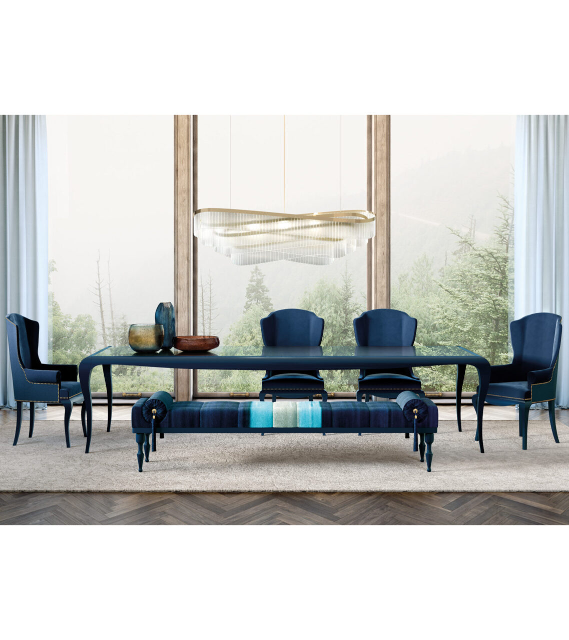 Deluxe Dining Table: Luxurious Centerpiece - Jetclass