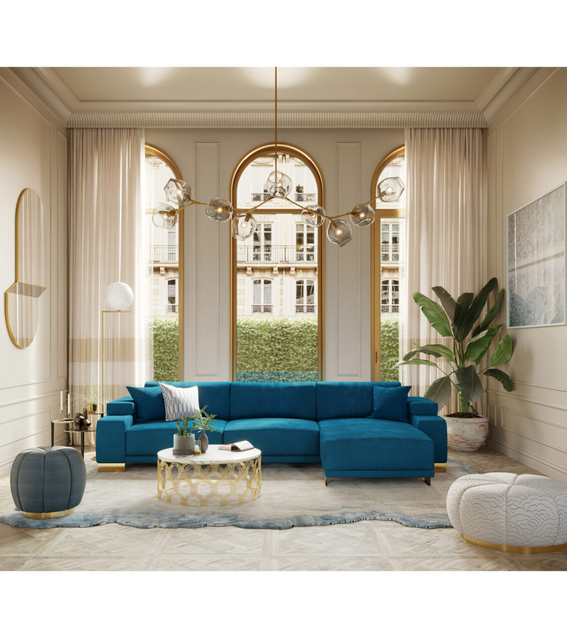 Eden Sofa: Sophisticated Comfort for Luxury Interiors - Jetclass