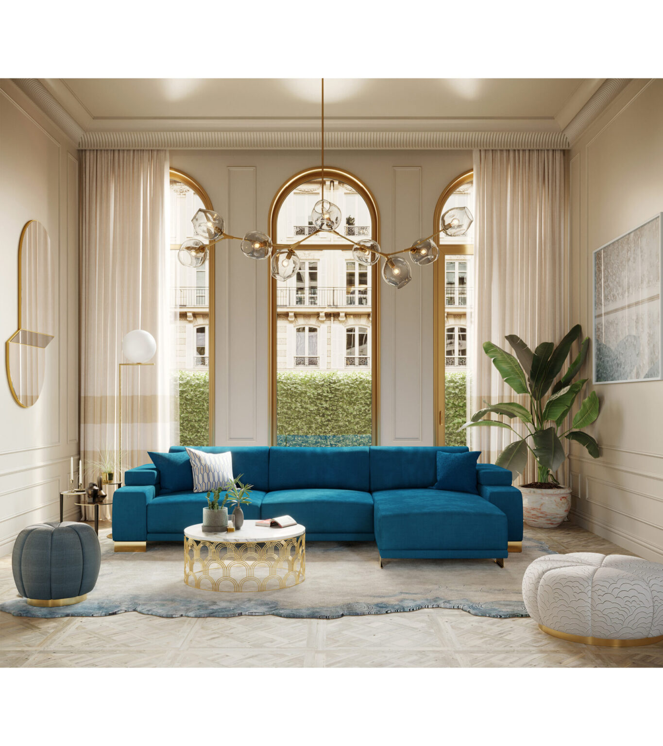 Eden Sofa: Sophisticated Comfort for Luxury Interiors - Jetclass