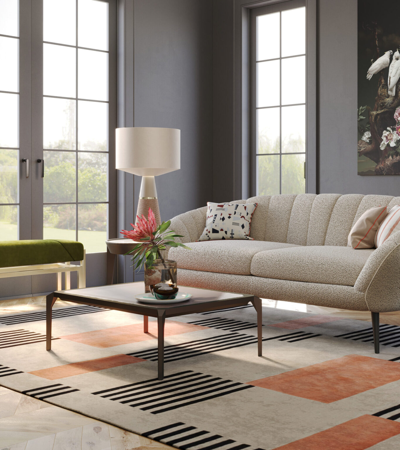 Stuart Coffee Table: Classic Design - Jetclass