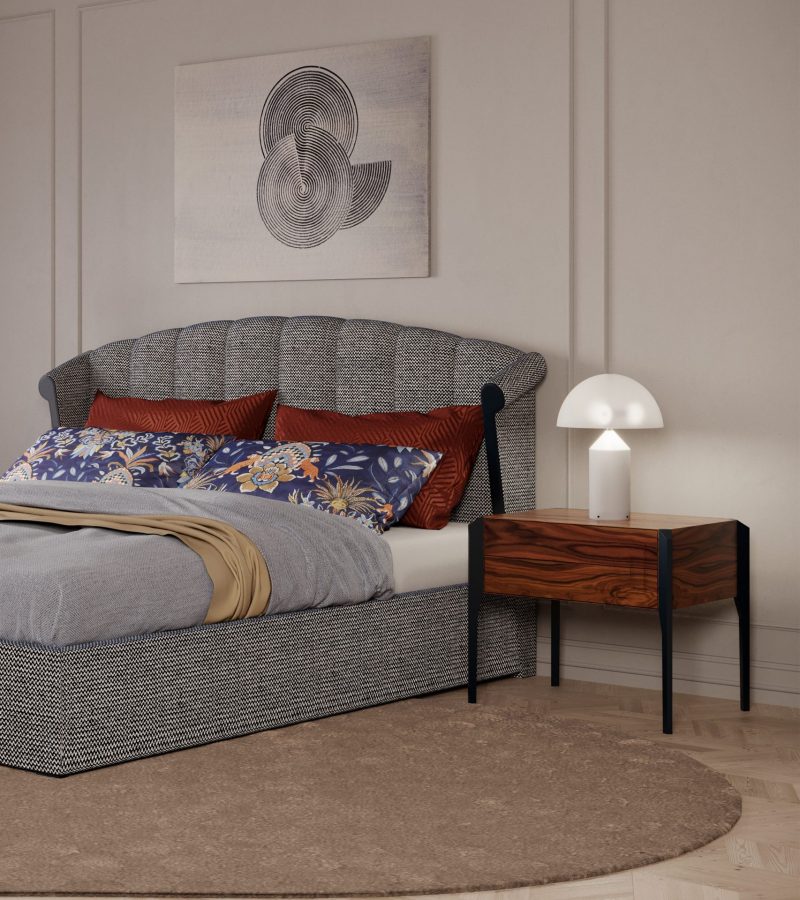 Stuart Bedside Table: Classic Design - Jetclass