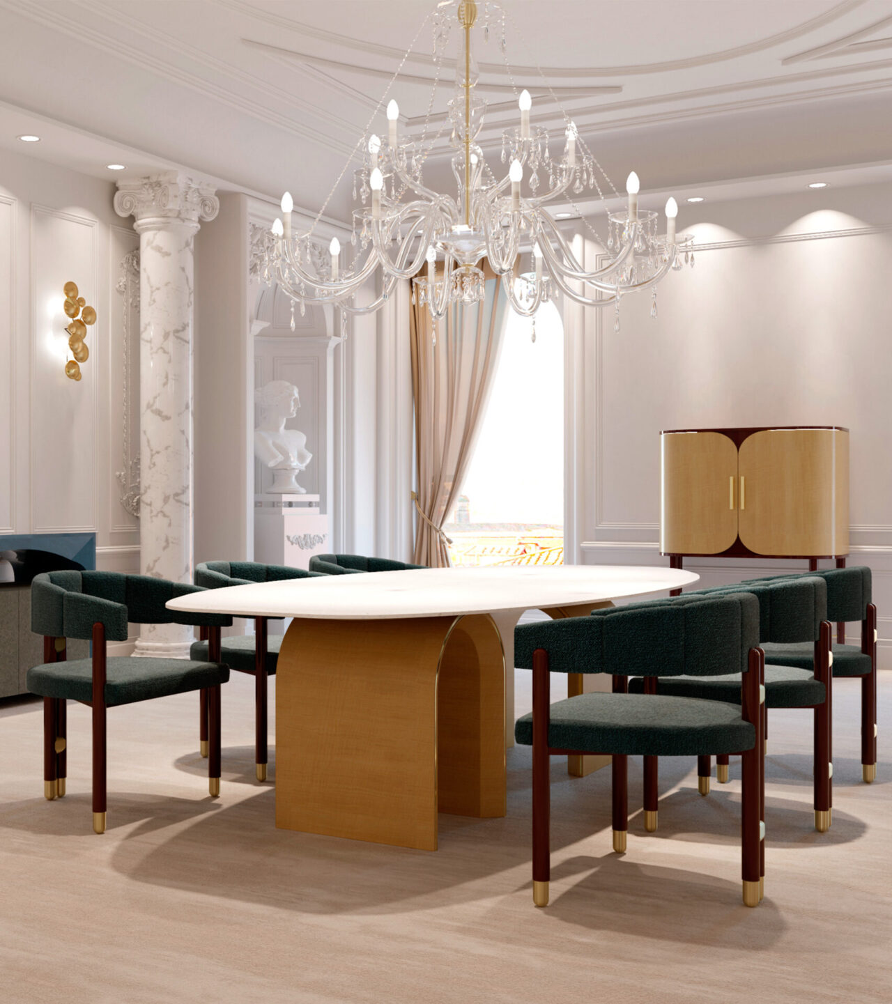 Palazzo Dining Table - Tables - Jetclass